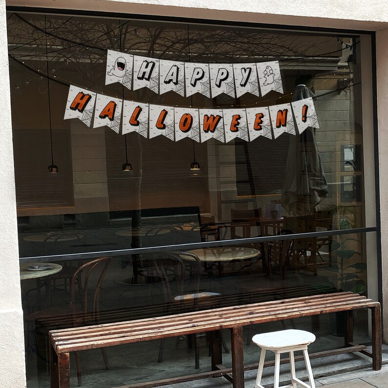 Halloween Banner Set Printable Halloween Ideas Print Banner Spooky ...