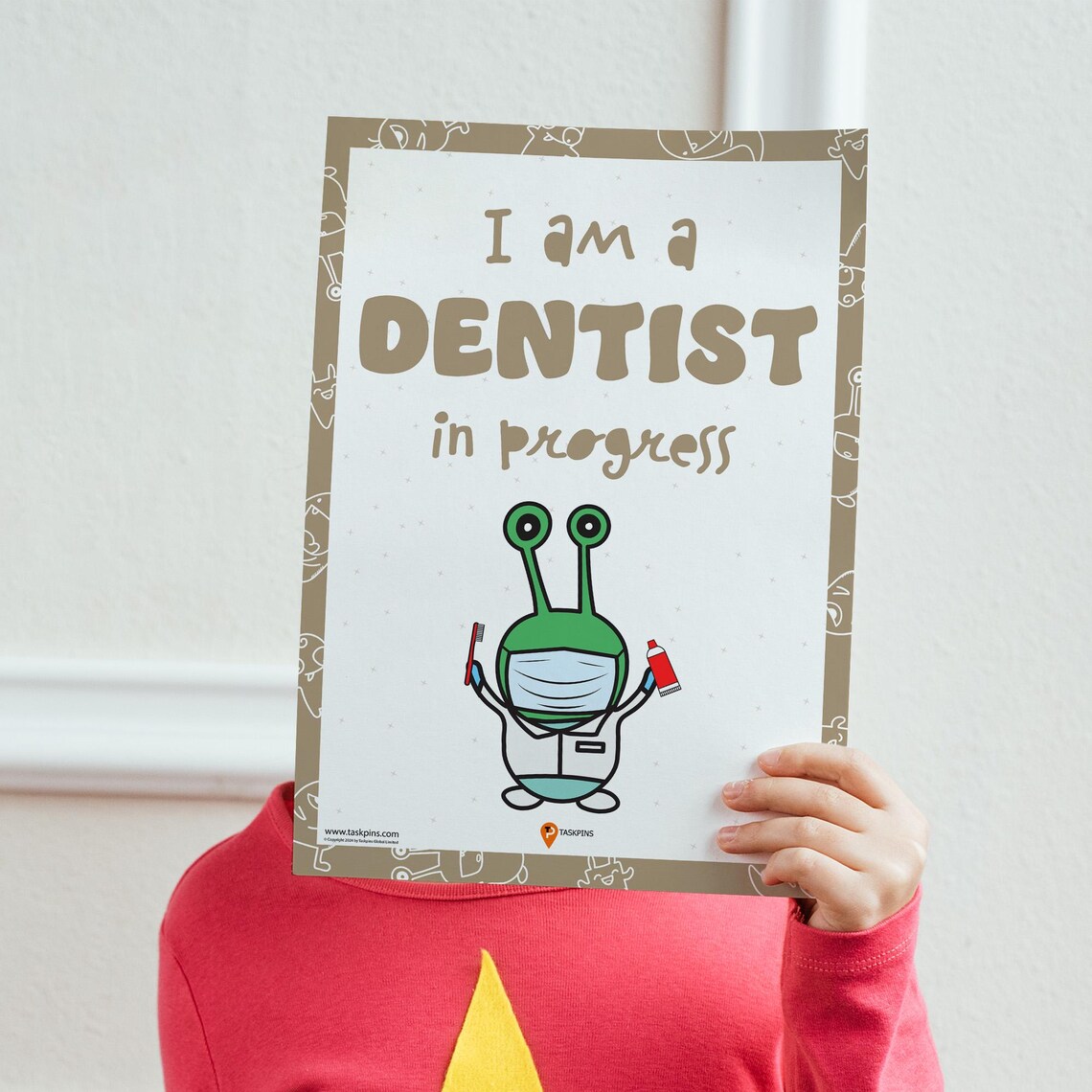 Dentist Poster Wall Art Kids Room Decor Positive Affirmations Kids ...