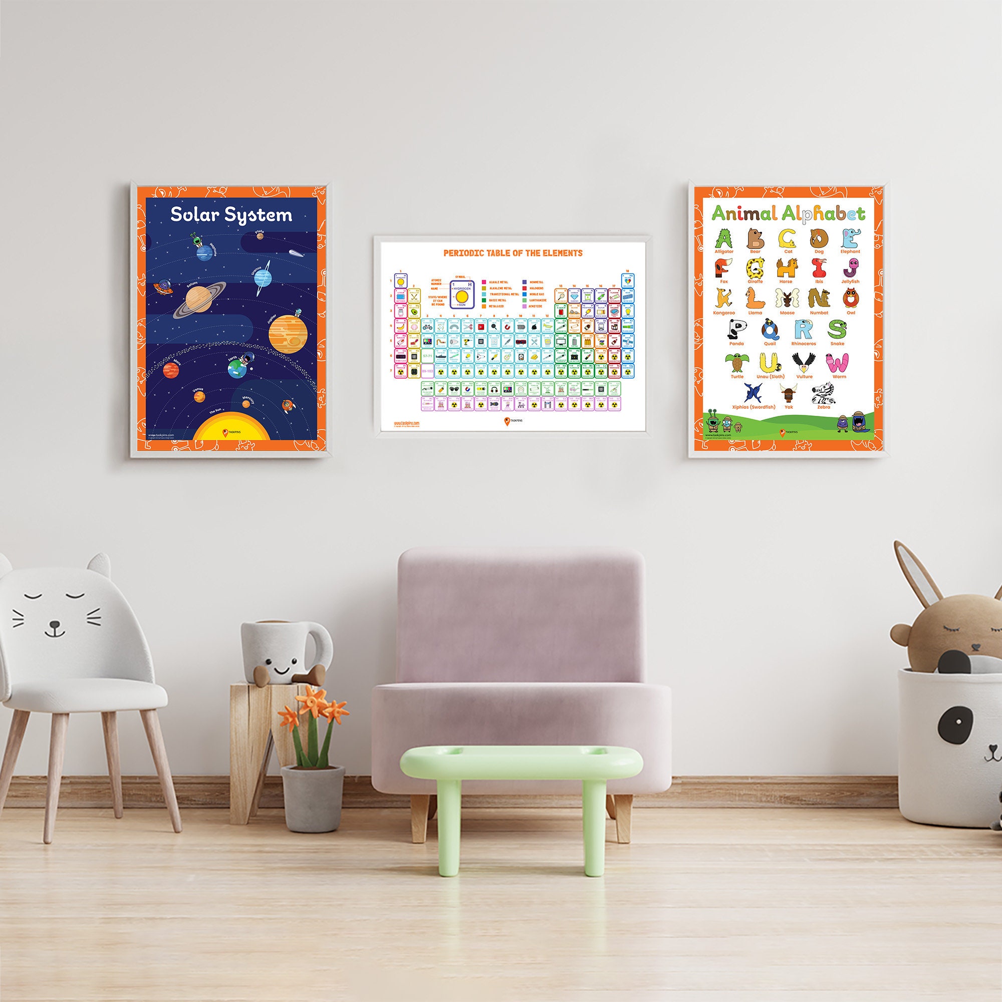 Periodic Table Poster Kids Science Classroom Ideas Pictures Primary ...