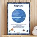 Planet Neptune Poster Space Printable Neptune Wall Art Poster Neptune ...