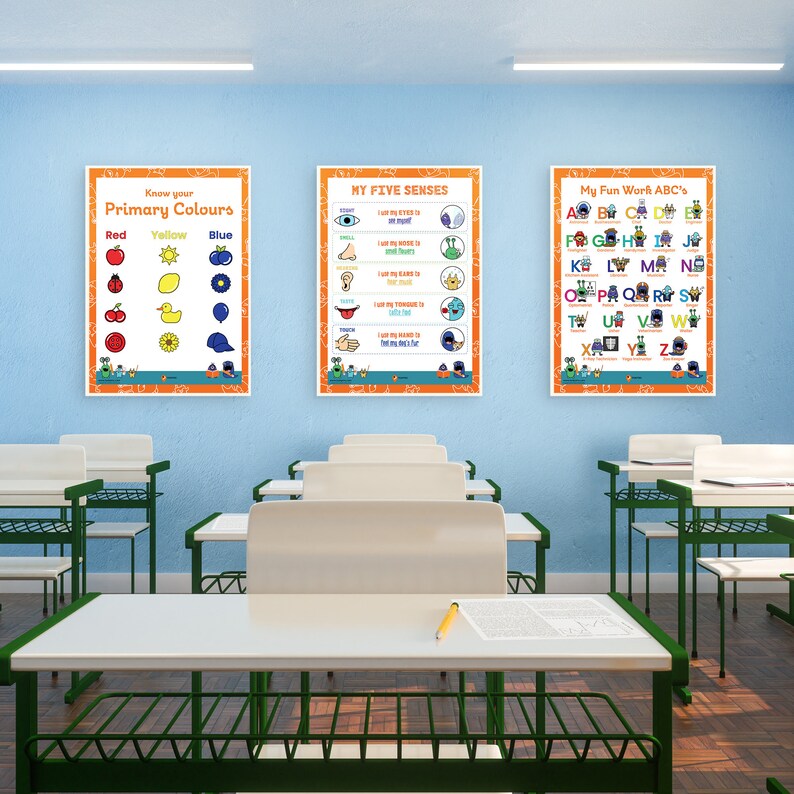 Teaching 5 Senses Kids Learning Science Five Senses Body Print Toddlers ...