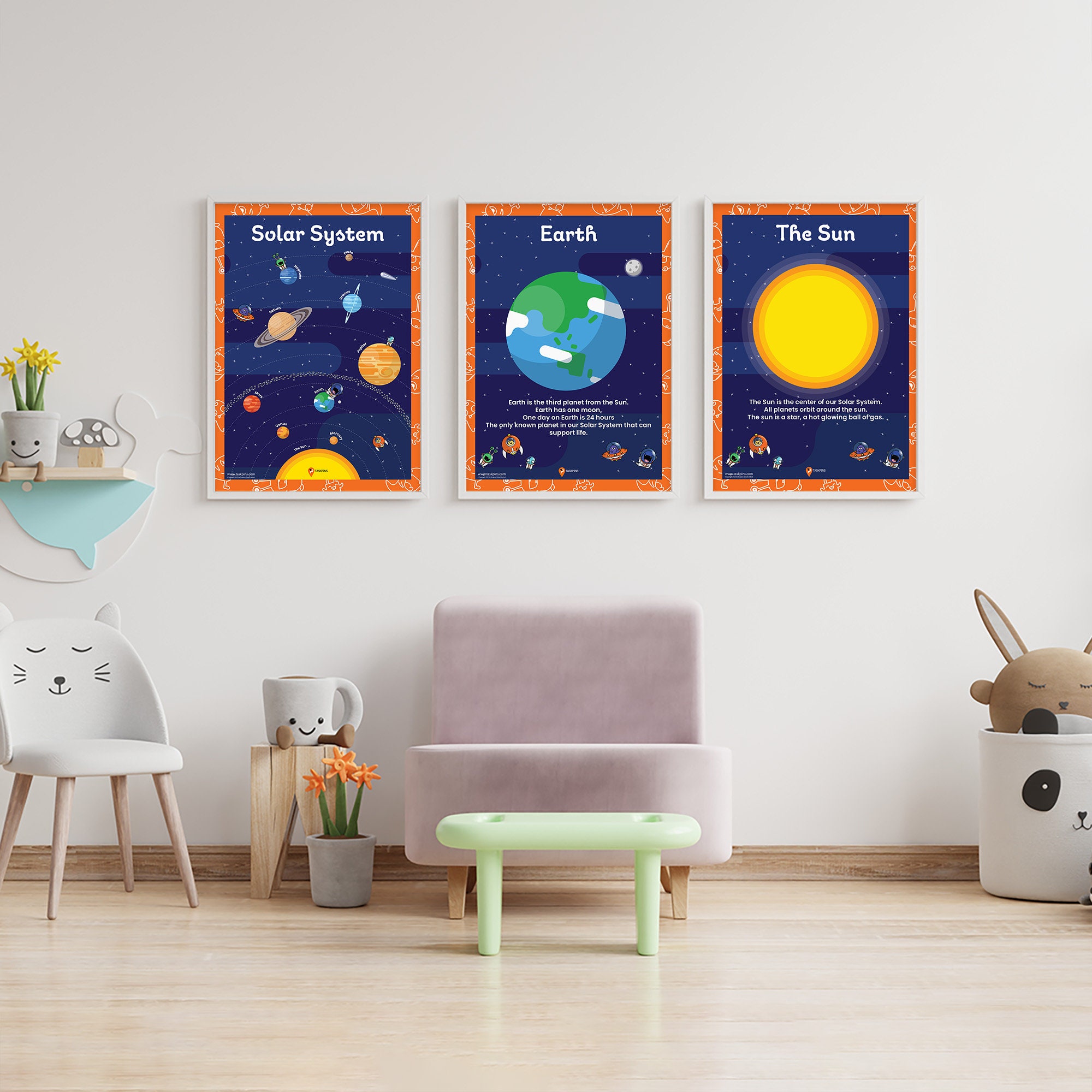 Planet Earth Poster Space Printable Earth Wall Art Poster Earth Kids ...