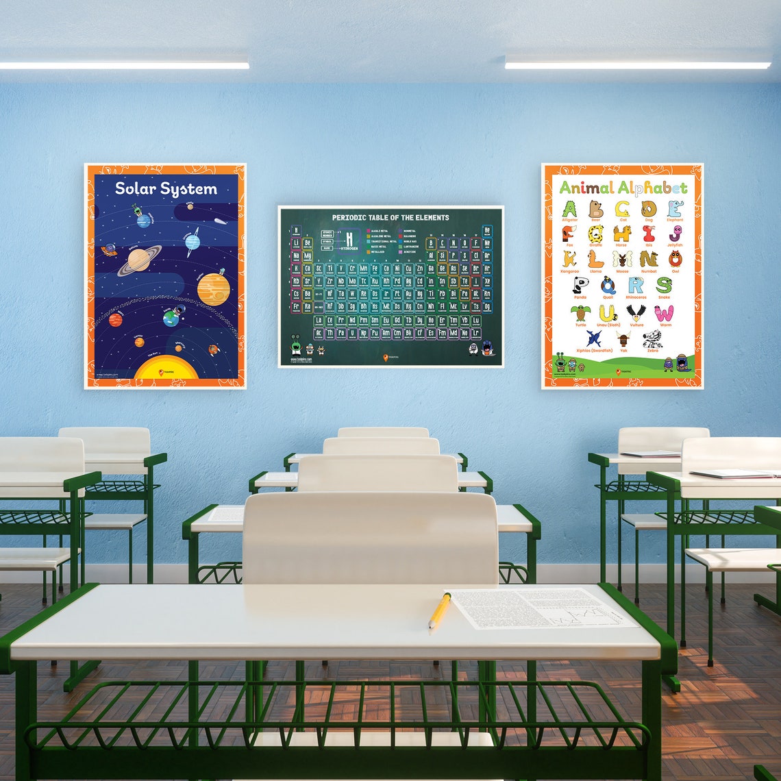 Periodic Table Poster Teen Science Classroom Ideas Secondary School ...