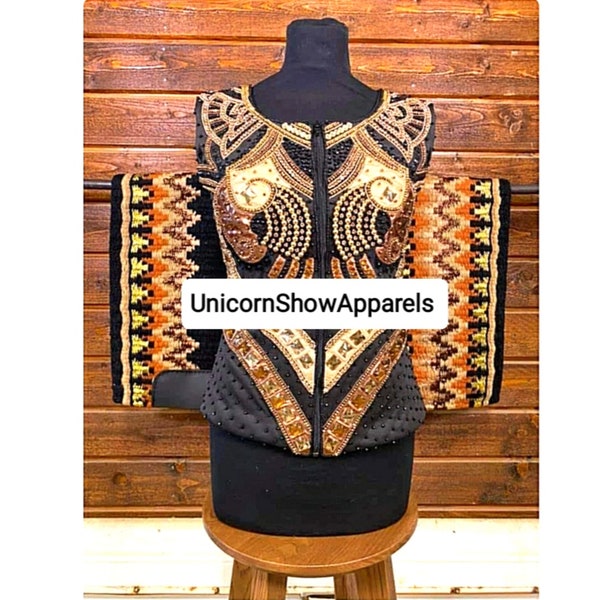 Western Show Vest Copper - Etsy