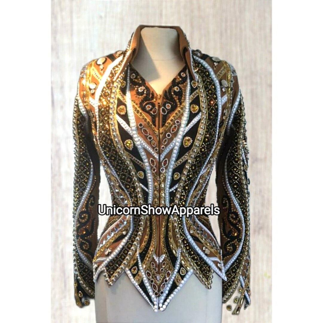 Showmanship Jacket Western Show Jacket Horse Riding Jacket Horsemanship ...