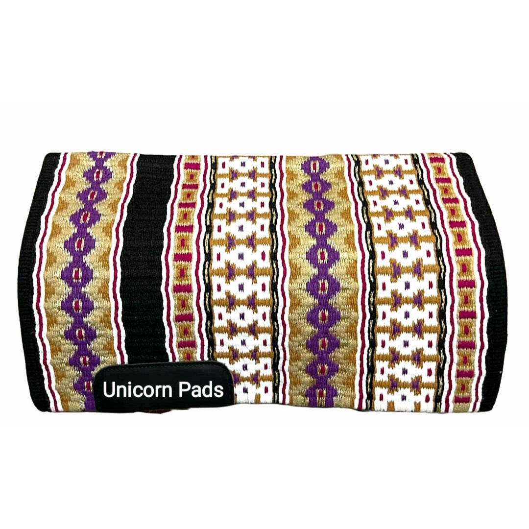 Handwoven Western Show Pad Saddle Blanket Saddle Pad Ranch Pad Horse ...