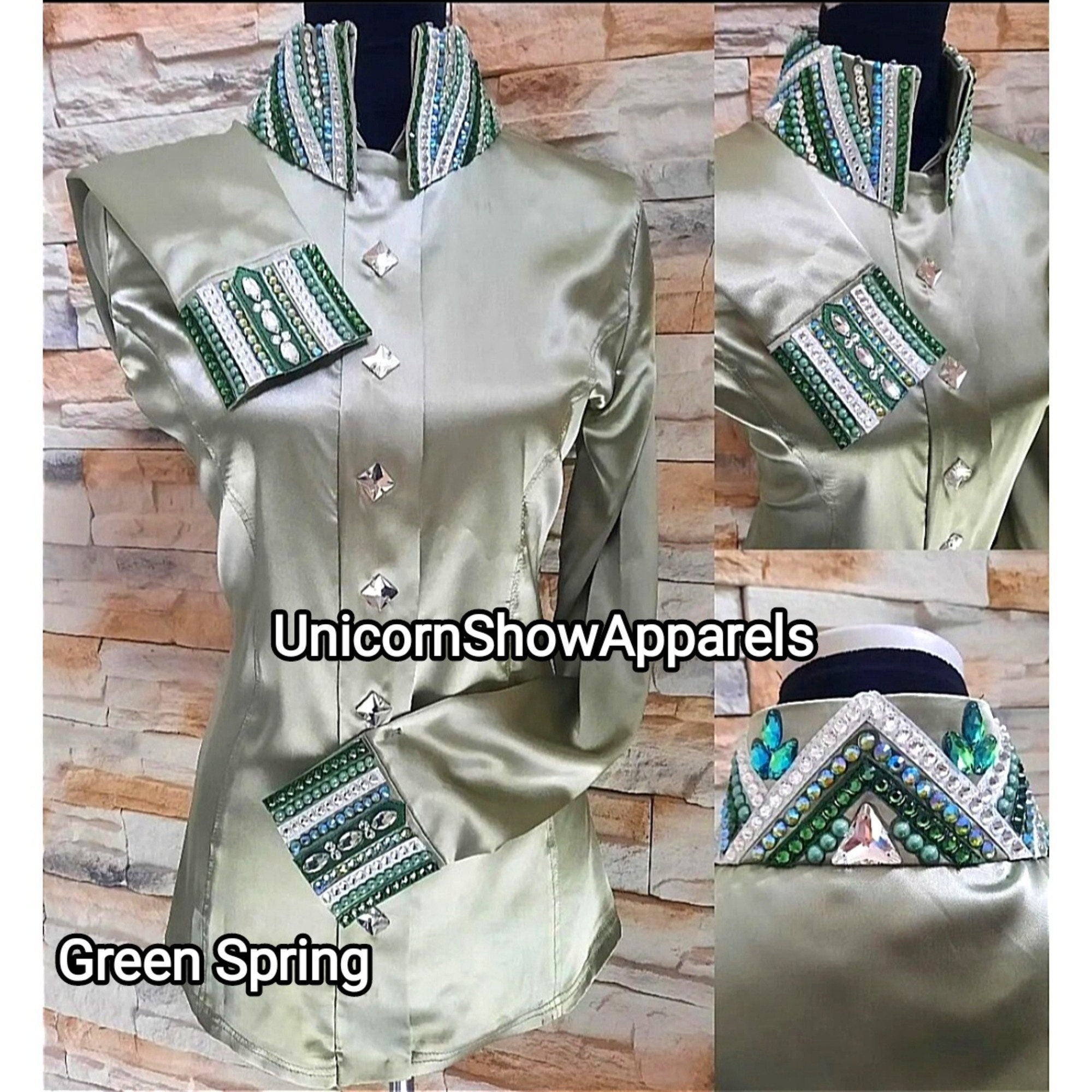 Showmanship Shirt Western Show Shirt for Women Horsemanship - Etsy