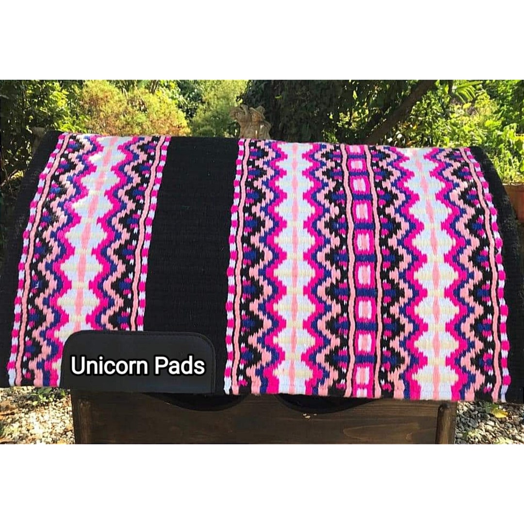 Western Saddle Pad Show Pad Saddle Blanket Mayatex Blanket Wool Saddle ...