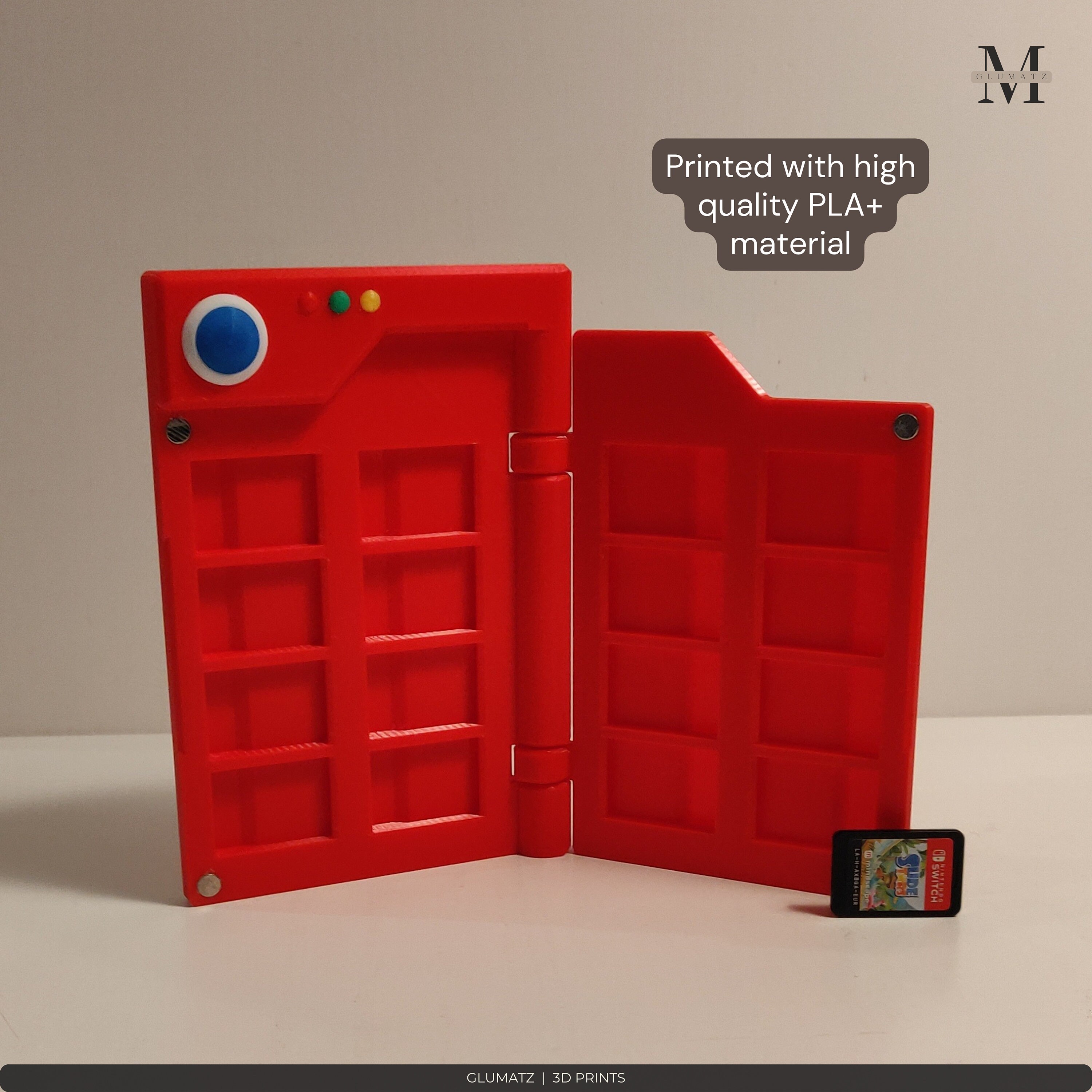 Pokemon Pokedex Case Design for Nintendo Switch 16 Cartridge, 3D Print ...