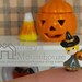 Miniature Halloween Witch Figurine – 1:12 Scale Dollhouse Decor - MADE ...