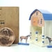 Miniature Dollhouse Toy Horse Stable - 1:12 Scale Reproduction of ...