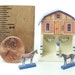 Miniature Dollhouse Toy Horse Stable - 1:12 Scale Reproduction of ...