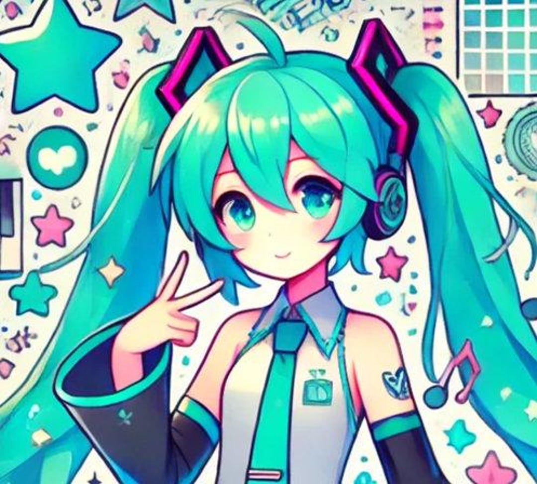 Miku Anime Vocaloid Style Checklist To-do List Chart for Kids and ...