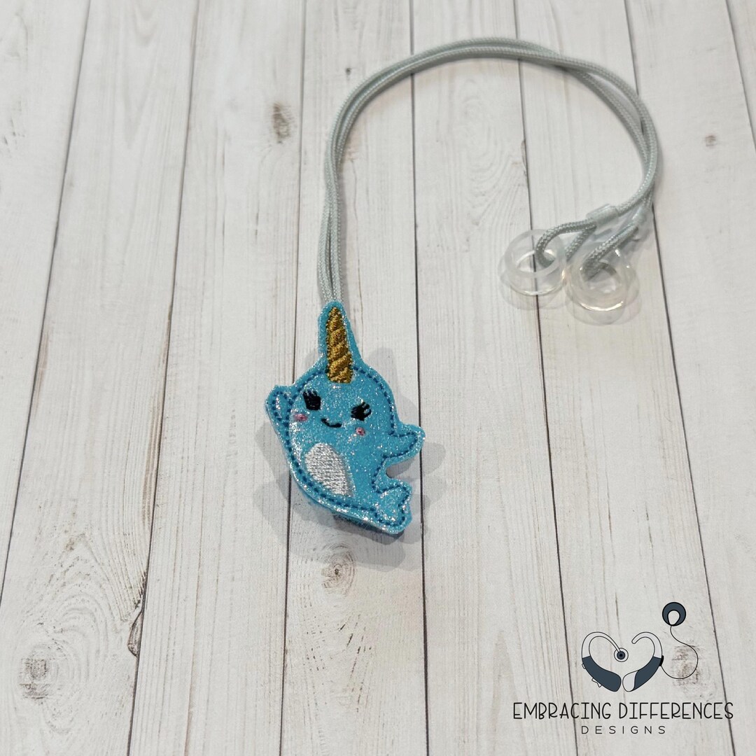 Narwhal Hearing Aid or Cochlear Implant Leash / Retention Cord ...
