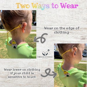 Pikachu Hearing Aid or Cochlear Implant Leash / Retention Cord ...