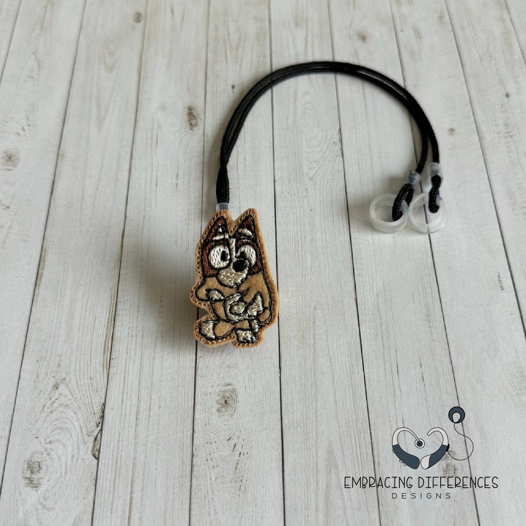 Dancing Bingo Hearing Aid or Cochlear Implant Leash / Retention Cord ...