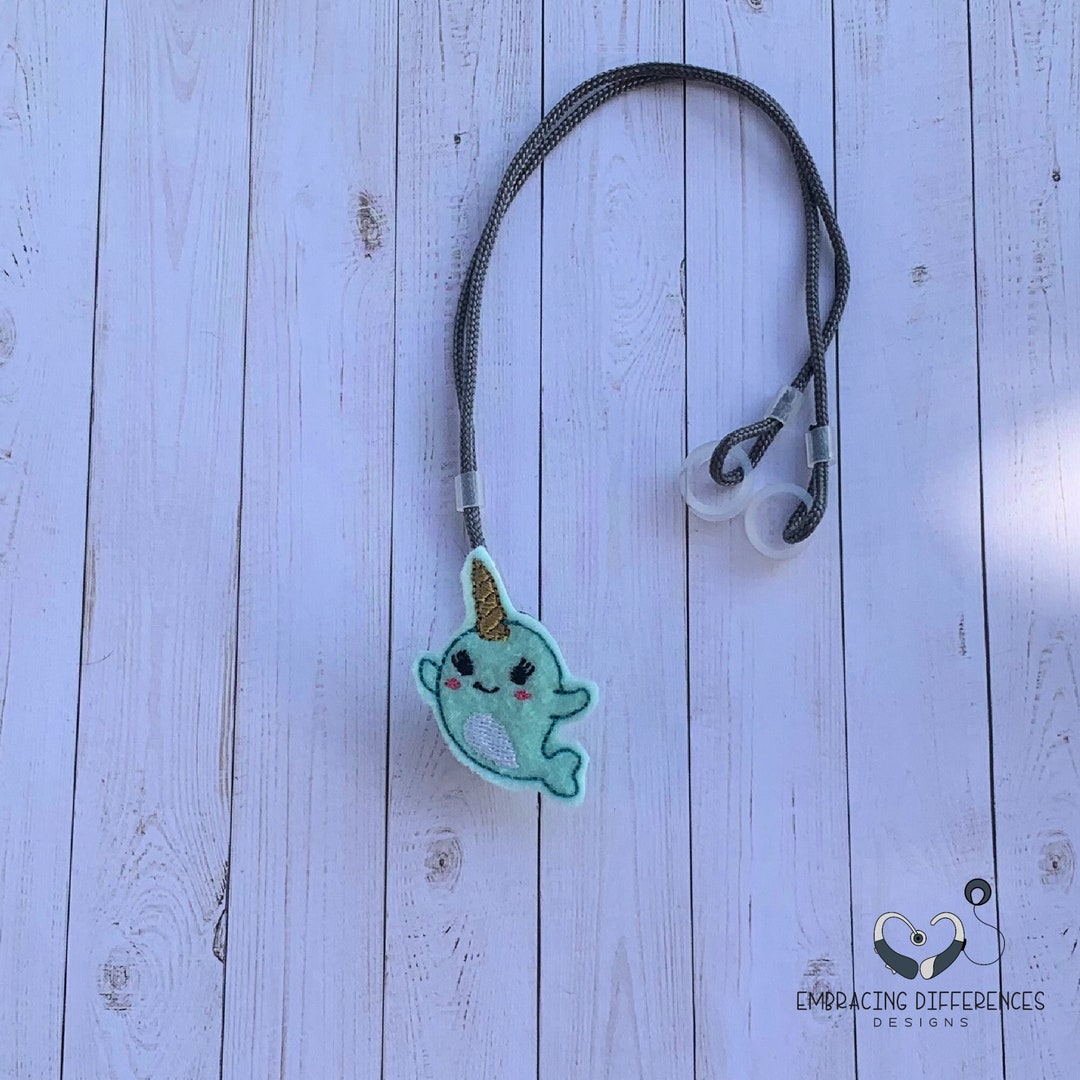 Narwhal Hearing Aid or Cochlear Implant Leash / Retention Cord ...