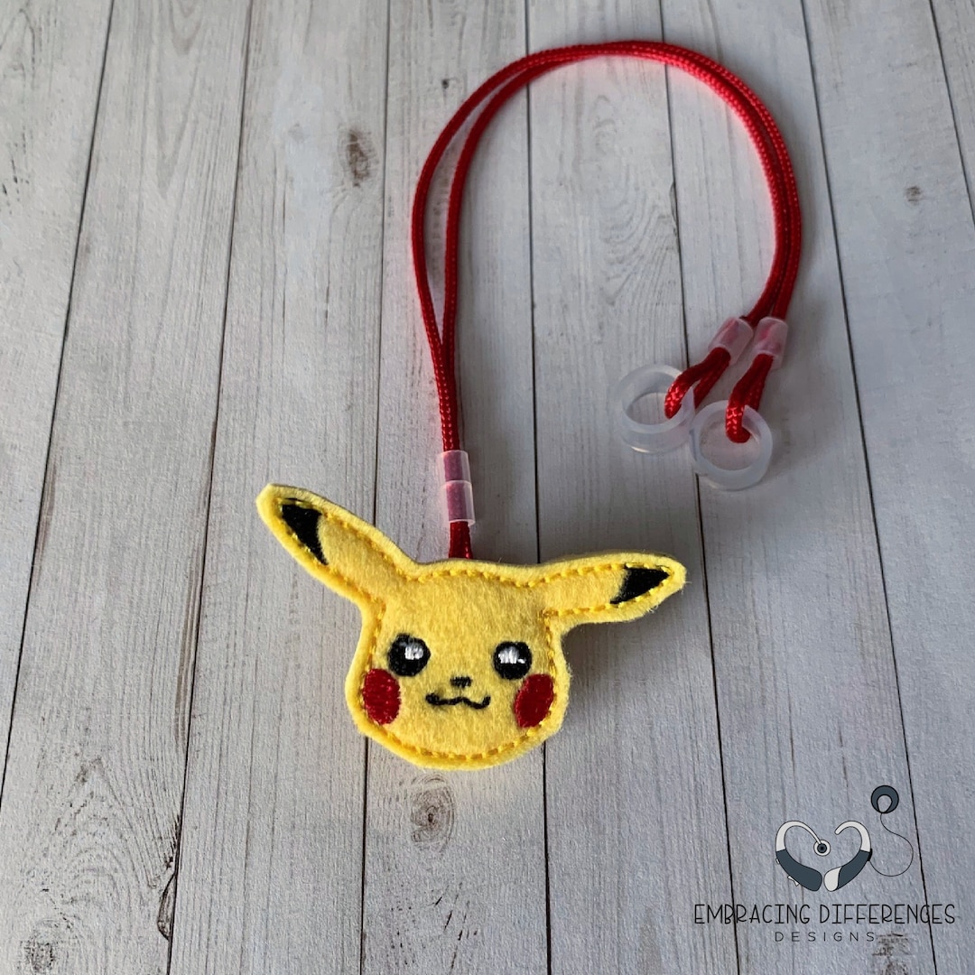 Pikachu Hearing Aid or Cochlear Implant Leash / Retention Cord ...