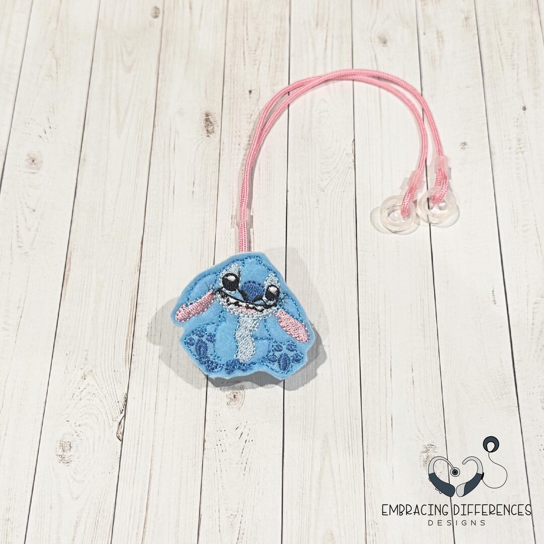 Blue Alien Hearing Aid or Cochlear Implant Leash / Retention Cord ...