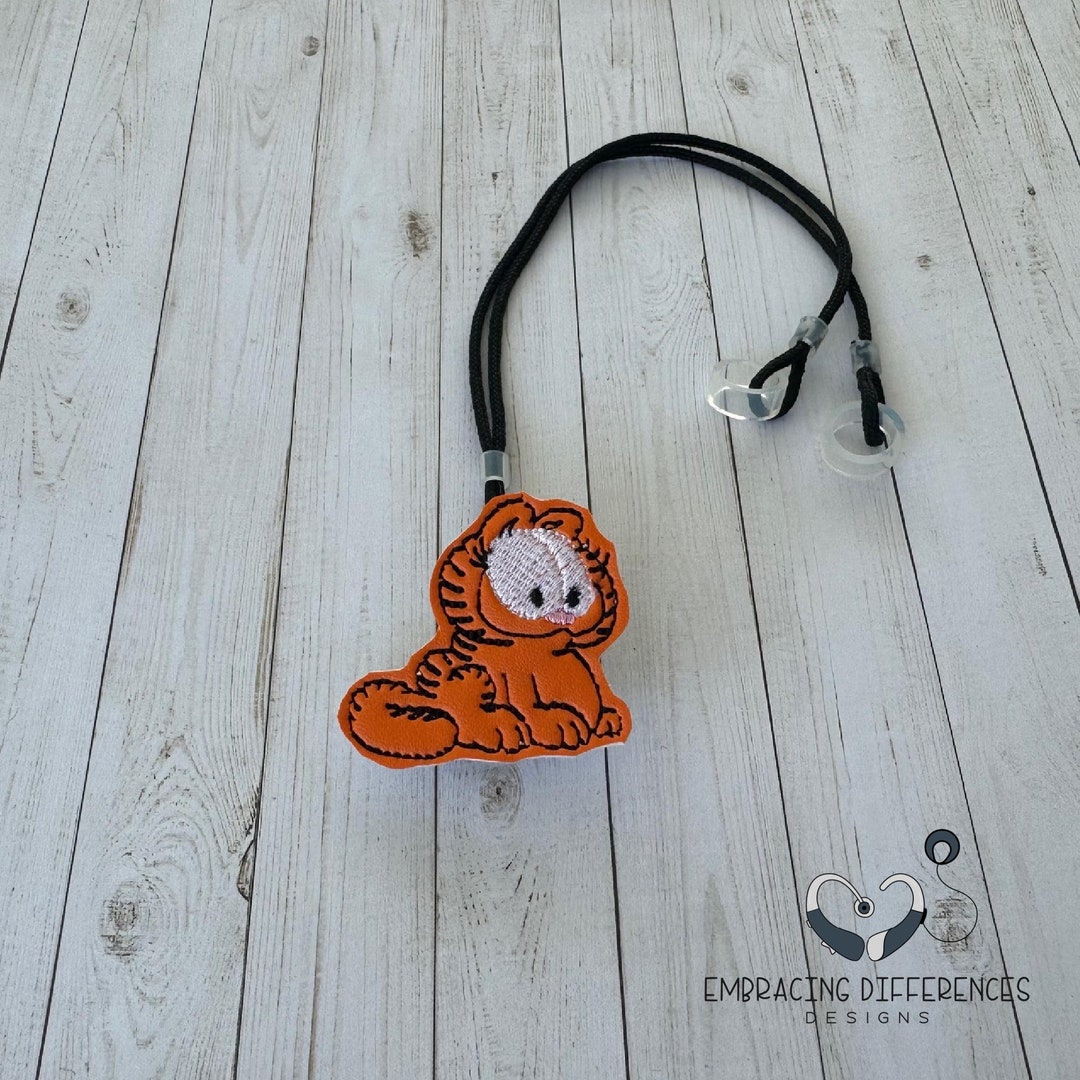 Garfield Hearing Aid or Cochlear Implant Leash / Retention Cord ...