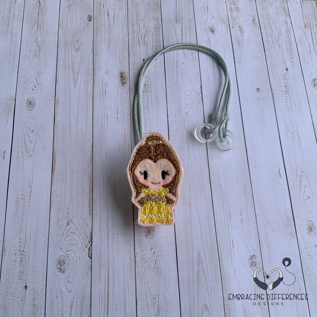 Beauty Princess Hearing Aid or Cochlear Implant Leash / Retention Cord ...