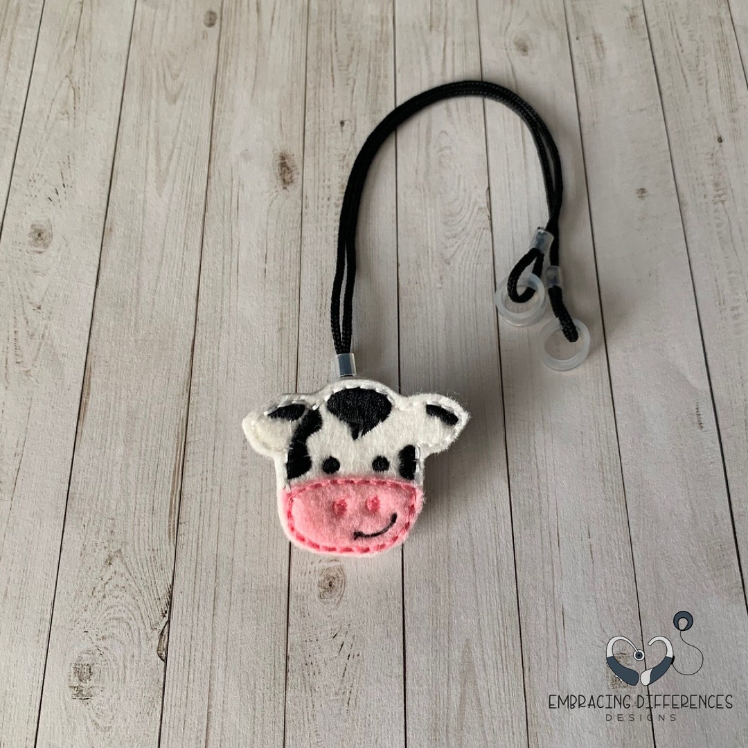 Cow Hearing Aid or Cochlear Implant Leash / Retention Cord / Lanyard ...