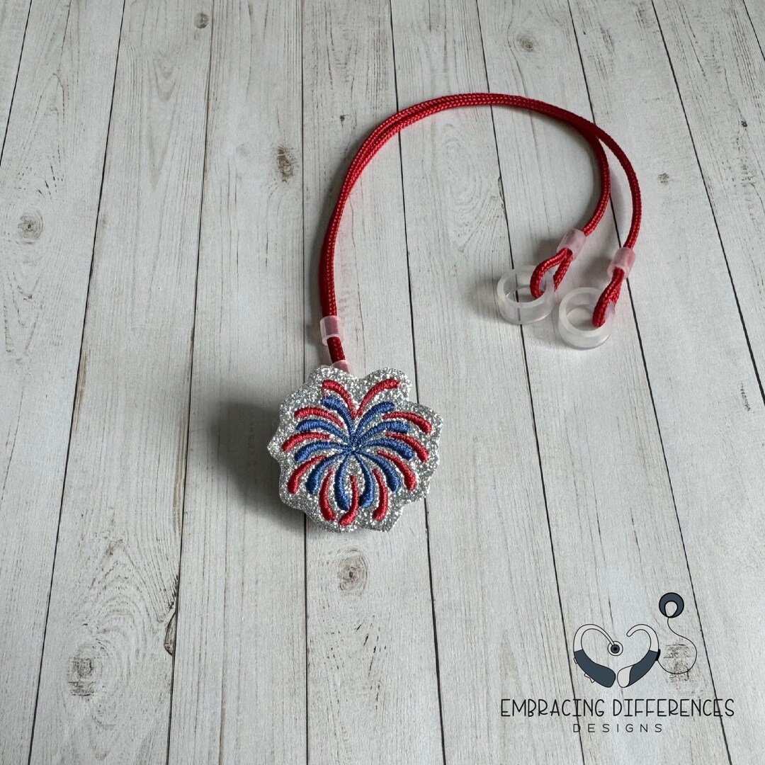 Firework Hearing Aid or Cochlear Implant Leash / Retention Cord ...