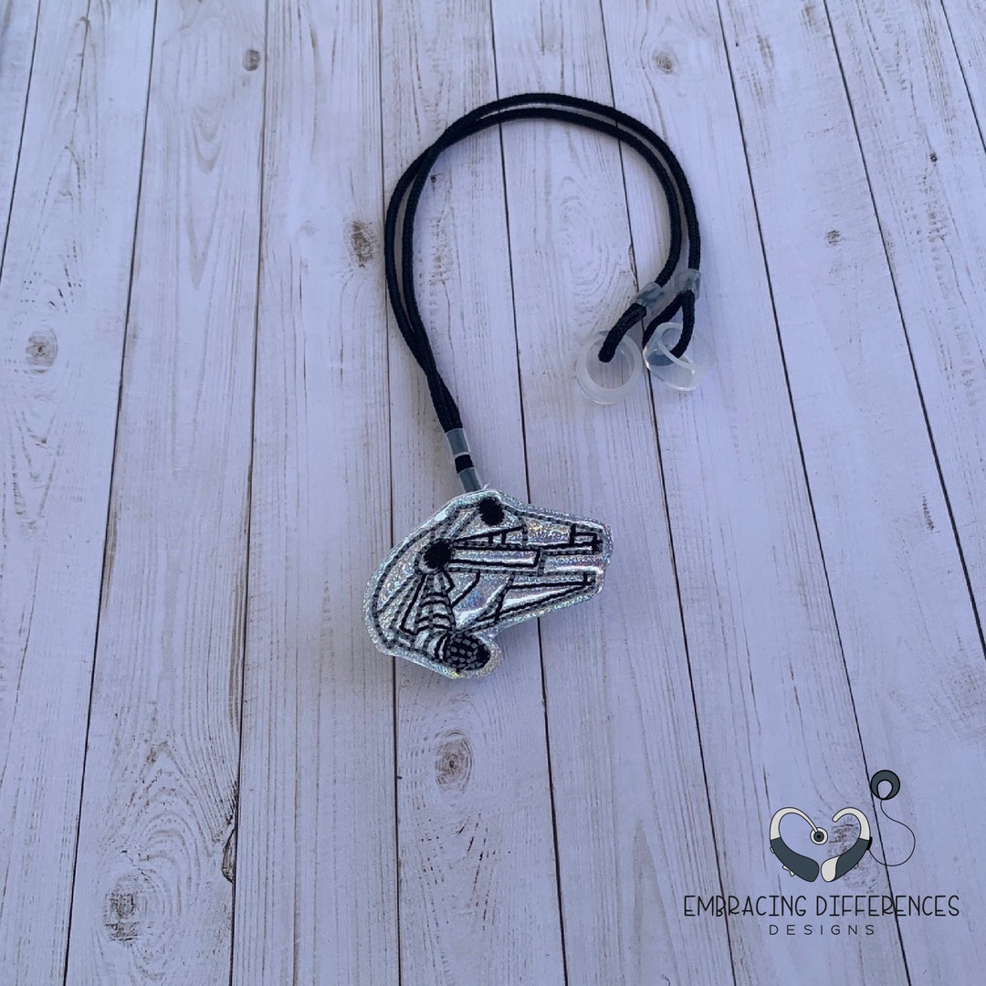 Spaceship Hearing Aid or Cochlear Implant Leash / Retention Cord ...