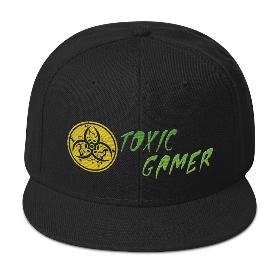 Toxic Gamer Snapback Hat, MLG FPS Gamer Hat - Etsy