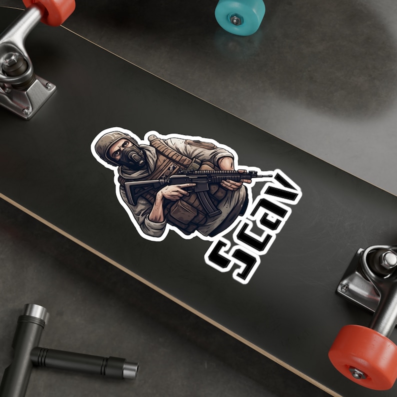 Tarkov Scav Water Resistant Decal, Escape From Tarkov Sticker, Mens ...