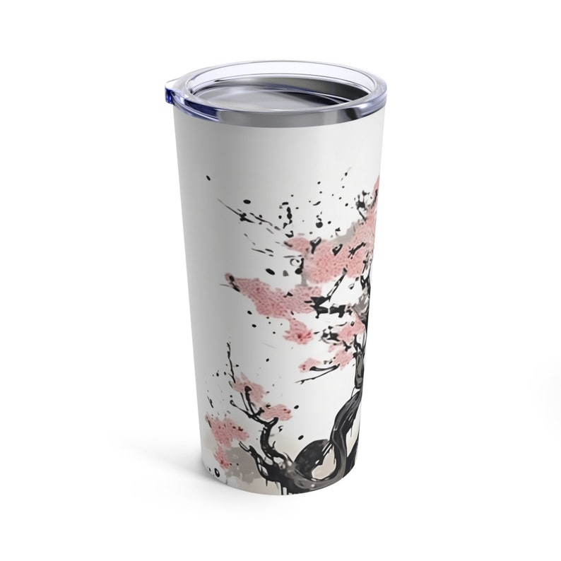 Japanese Sakura 20oz Steel Tumbler, Japan Hanami Coffee Tumblers - Etsy