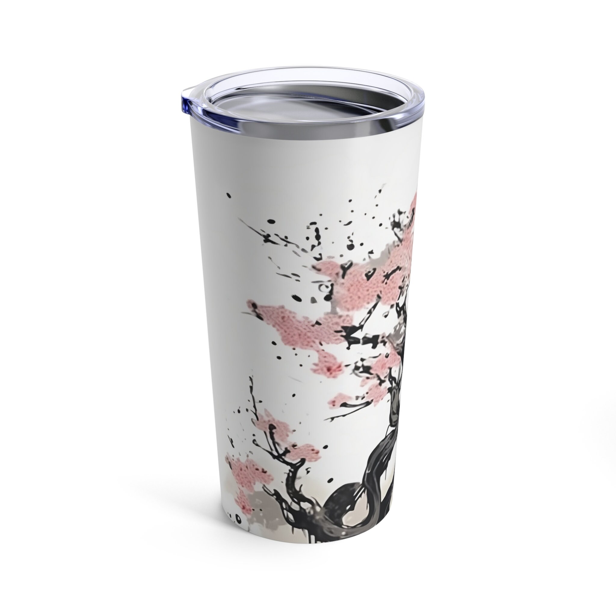 Japanese Sakura 20oz Steel Tumbler, Japan Hanami Coffee Tumblers - Etsy