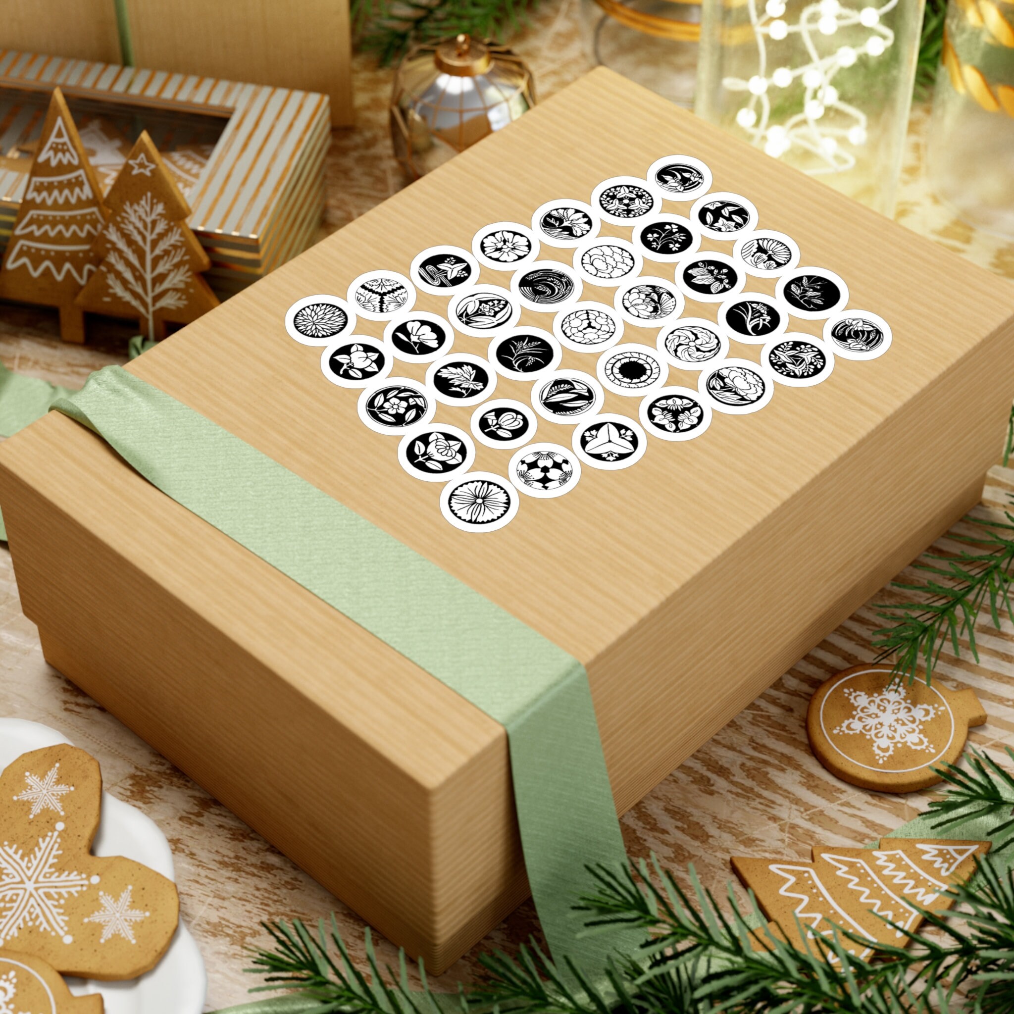 Japanese Mon 紋 Water Resistant Decal Pack 1, Japan 紋章 Seal 家紋 Sticker ...