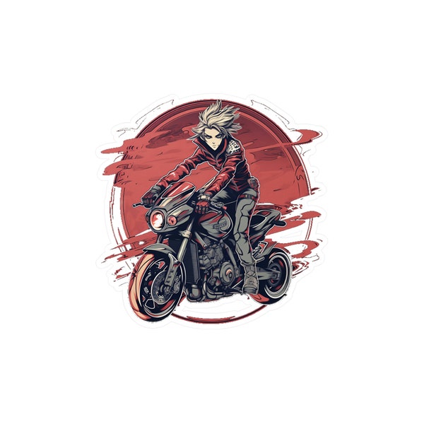 Anime Motorcycle Stickers - Etsy