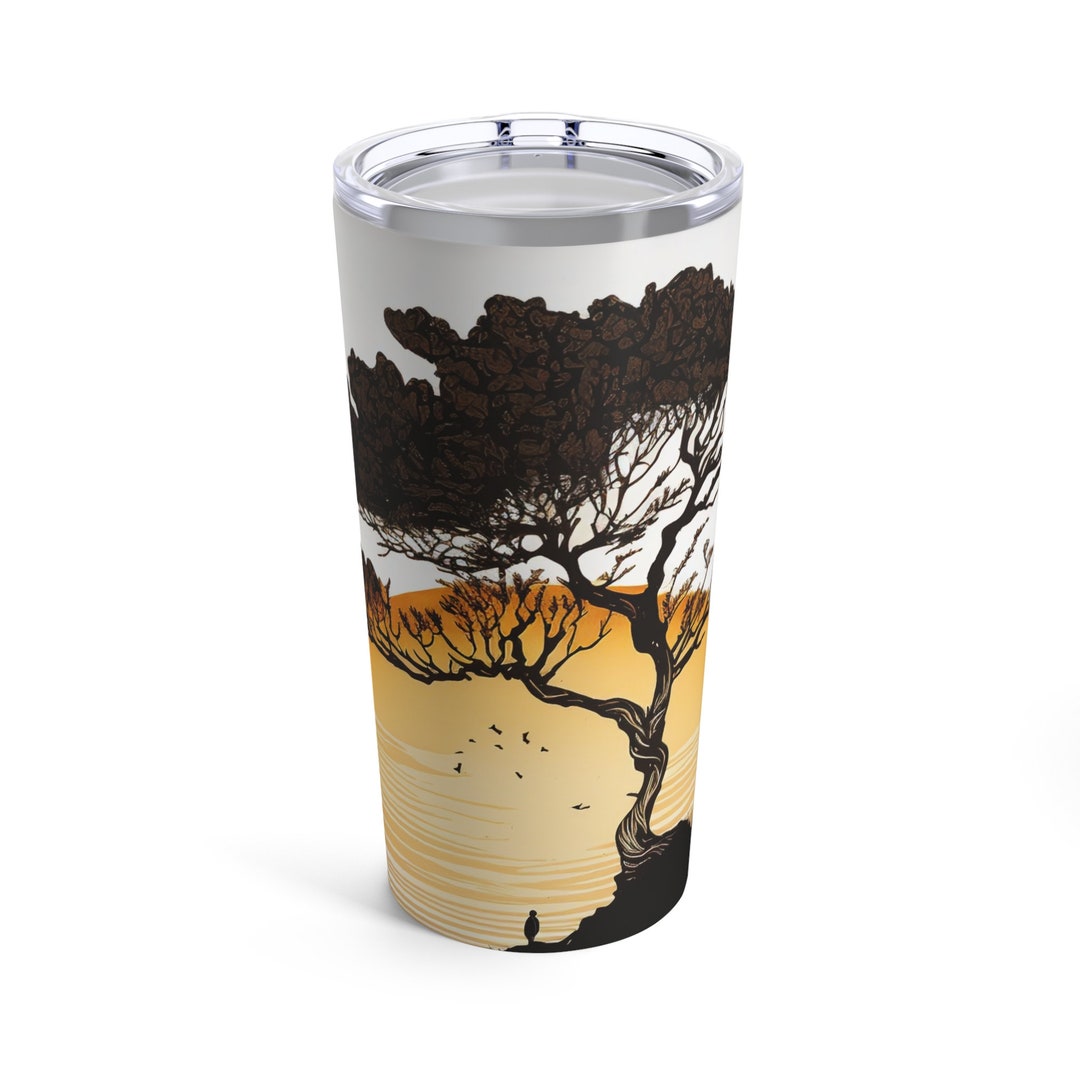 Japanese Sunrise 20oz Steel Tumbler, Japan Rising Sun Coffee Tumblers ...