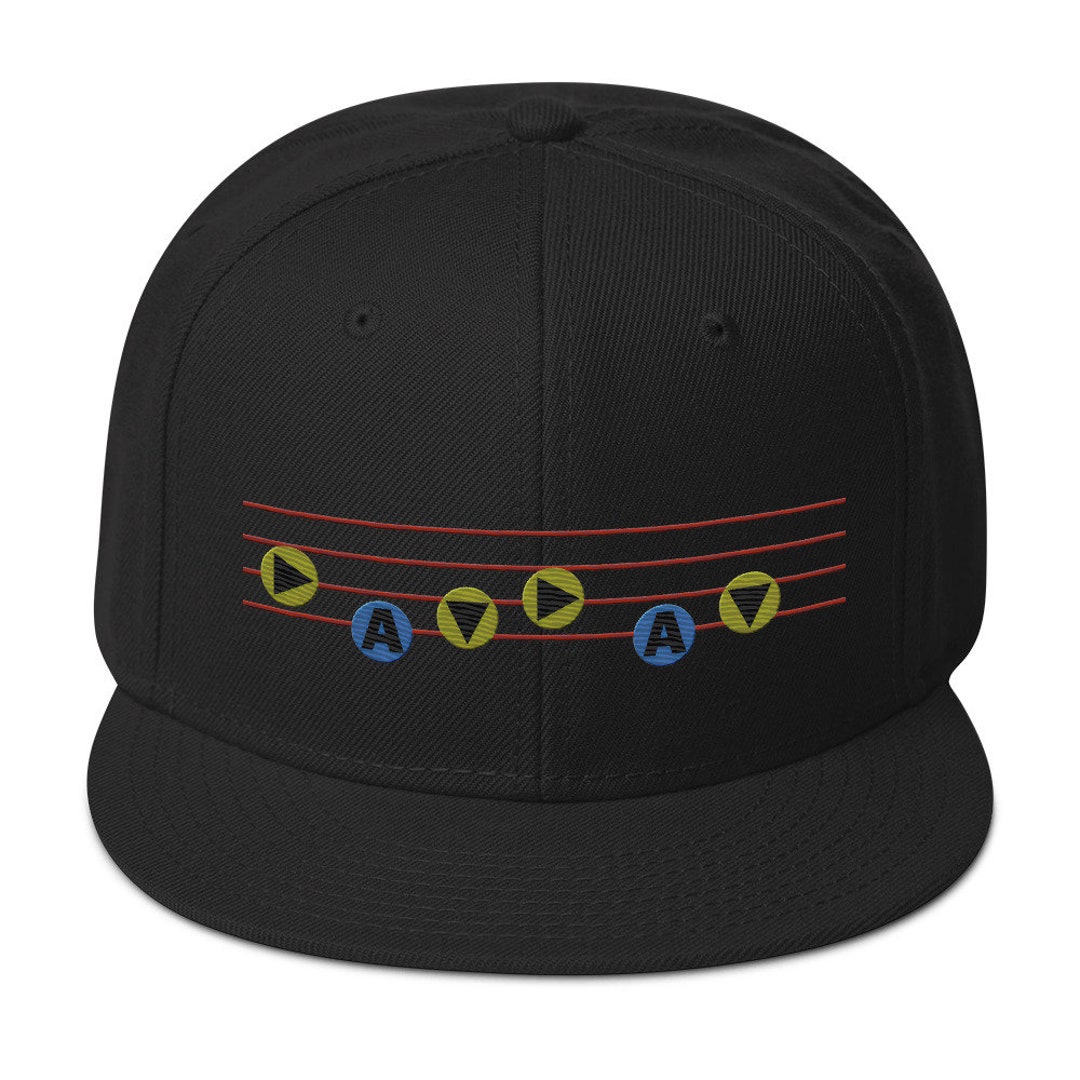 Song of Time Snapback Hat, Ocarina Song Hat - Etsy