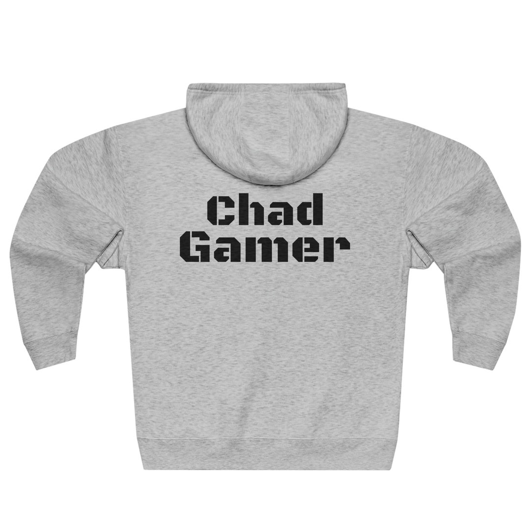 Chad Gamer American Made Full Zip Hoodie, MVP Gigachad Manly Shirt ...