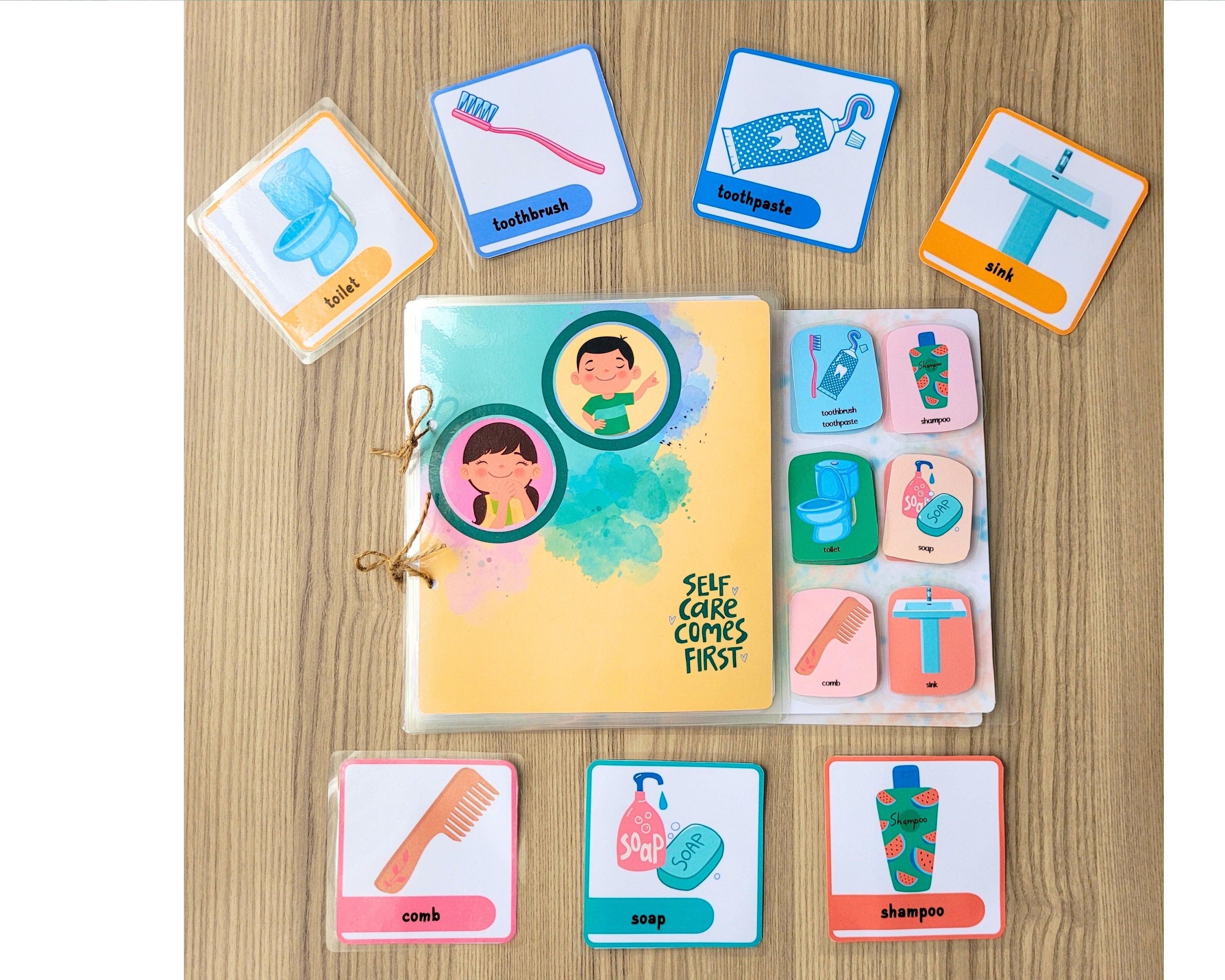 Self Hygiene and Daily Life Skills Bundle for Kids, Self Care ...