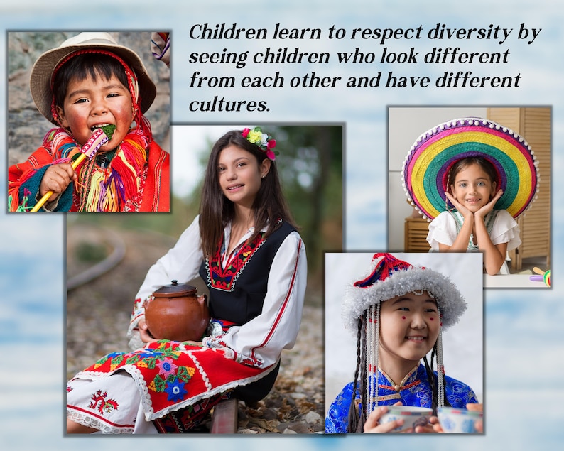 Children of the World Printable Montessori Material, Cosmic Education ...