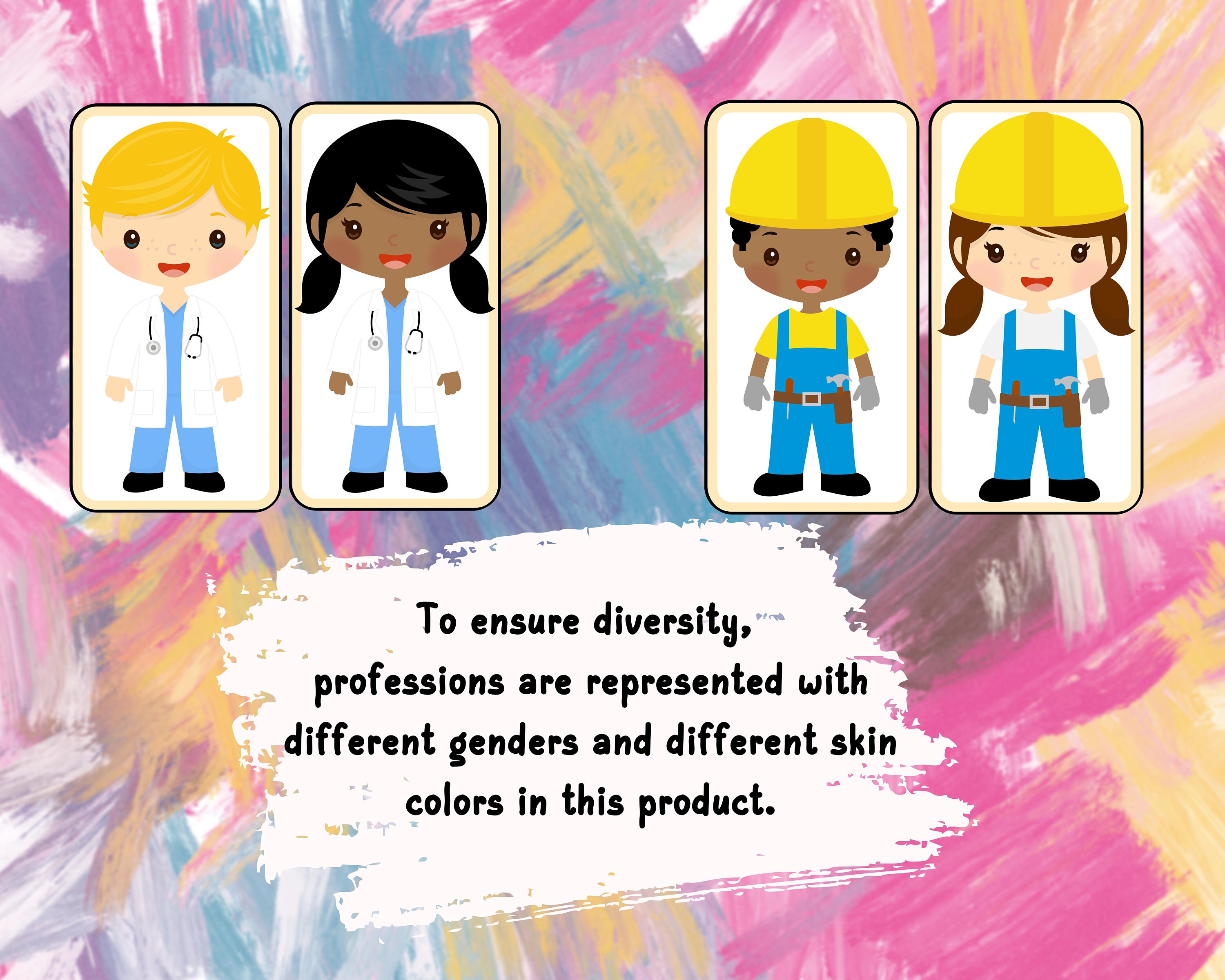 Community Helpers Toddler Sorting Activity, Professions Printable for ...