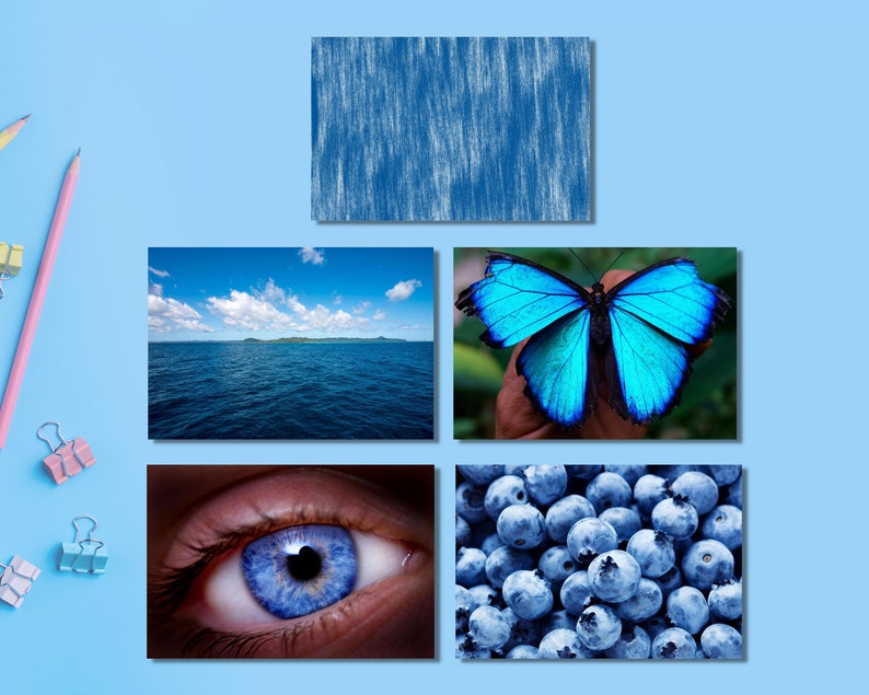 Color Sorting and Matching Printable Montessori Activity Cards for ...