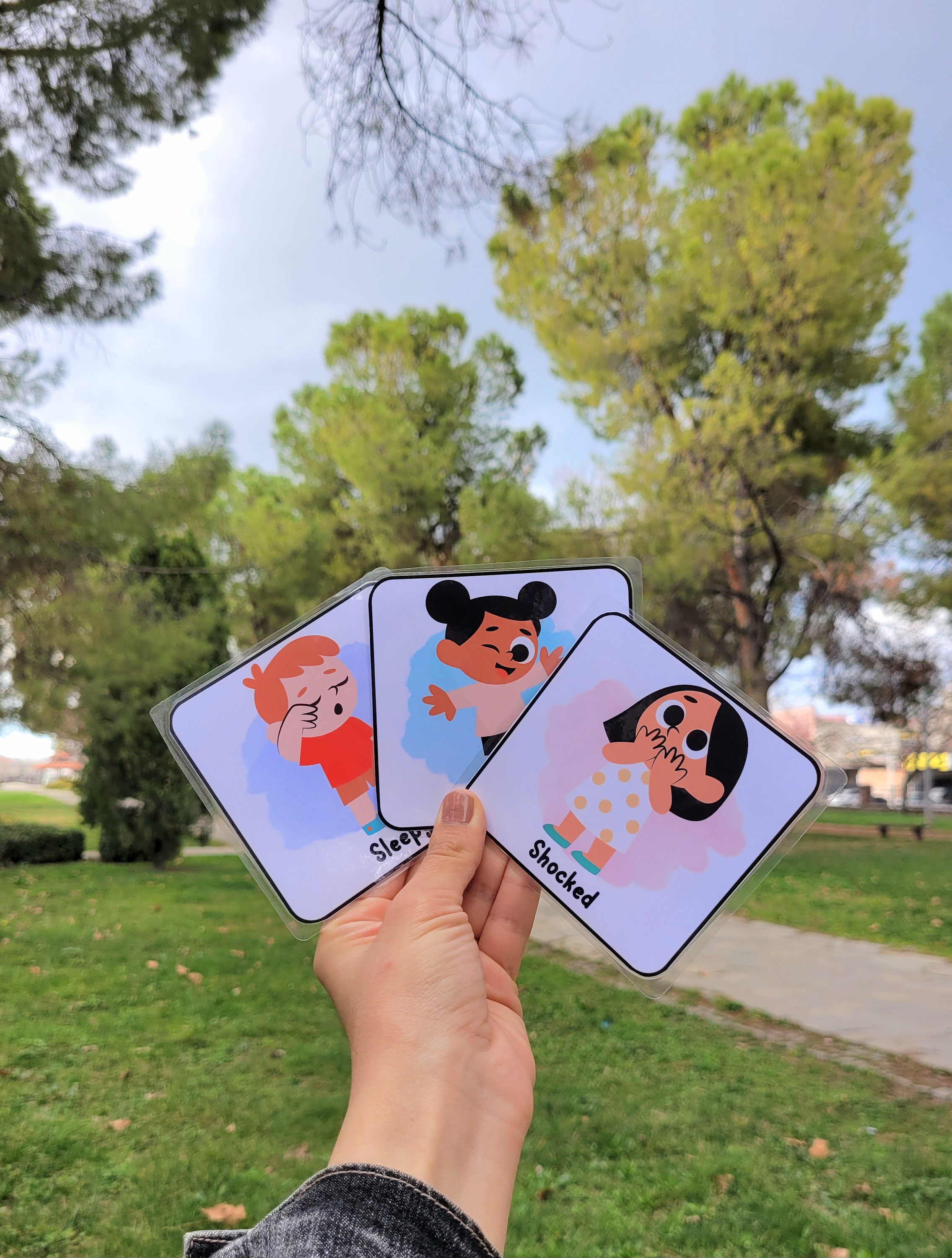 Feelings|emotions Flashcards for Kids, Preschool Printable Flashcards ...