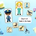 Community Helpers Toddler Sorting Activity, Professions Printable for ...
