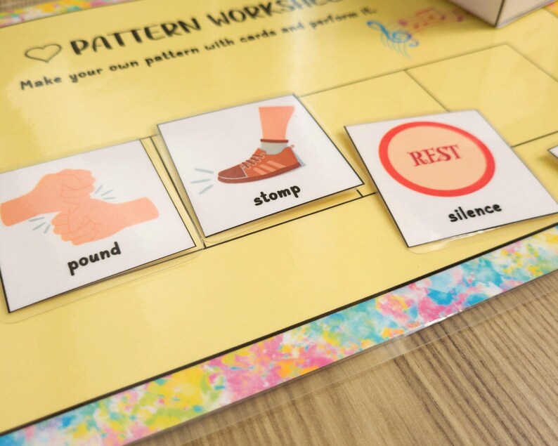 Body Awareness Cards and Activity Printable for Kids, Body Percussion ...