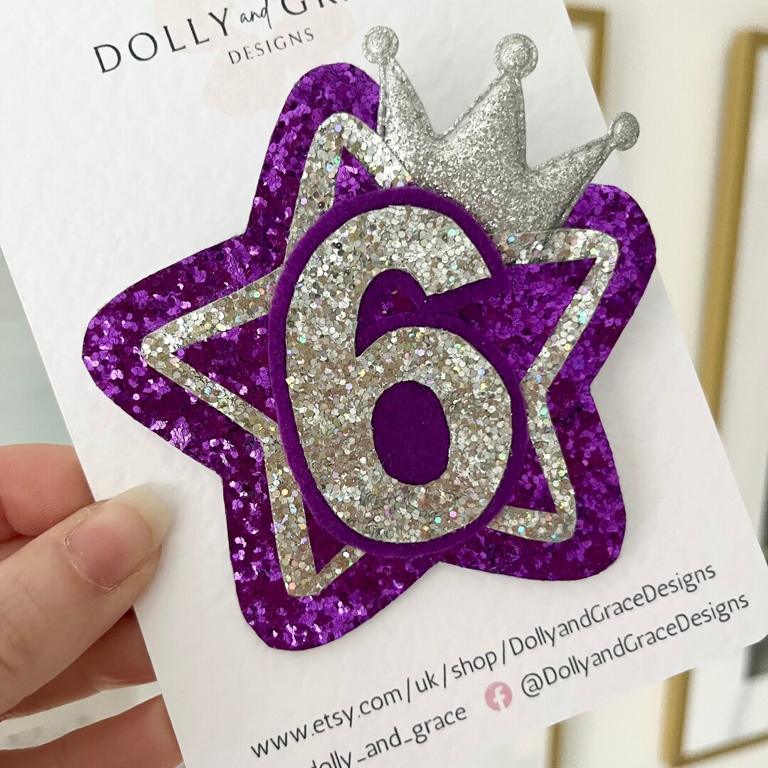 Glitter Birthday Badge, Birthday Badge, Princess Badge, Birthday Pin ...