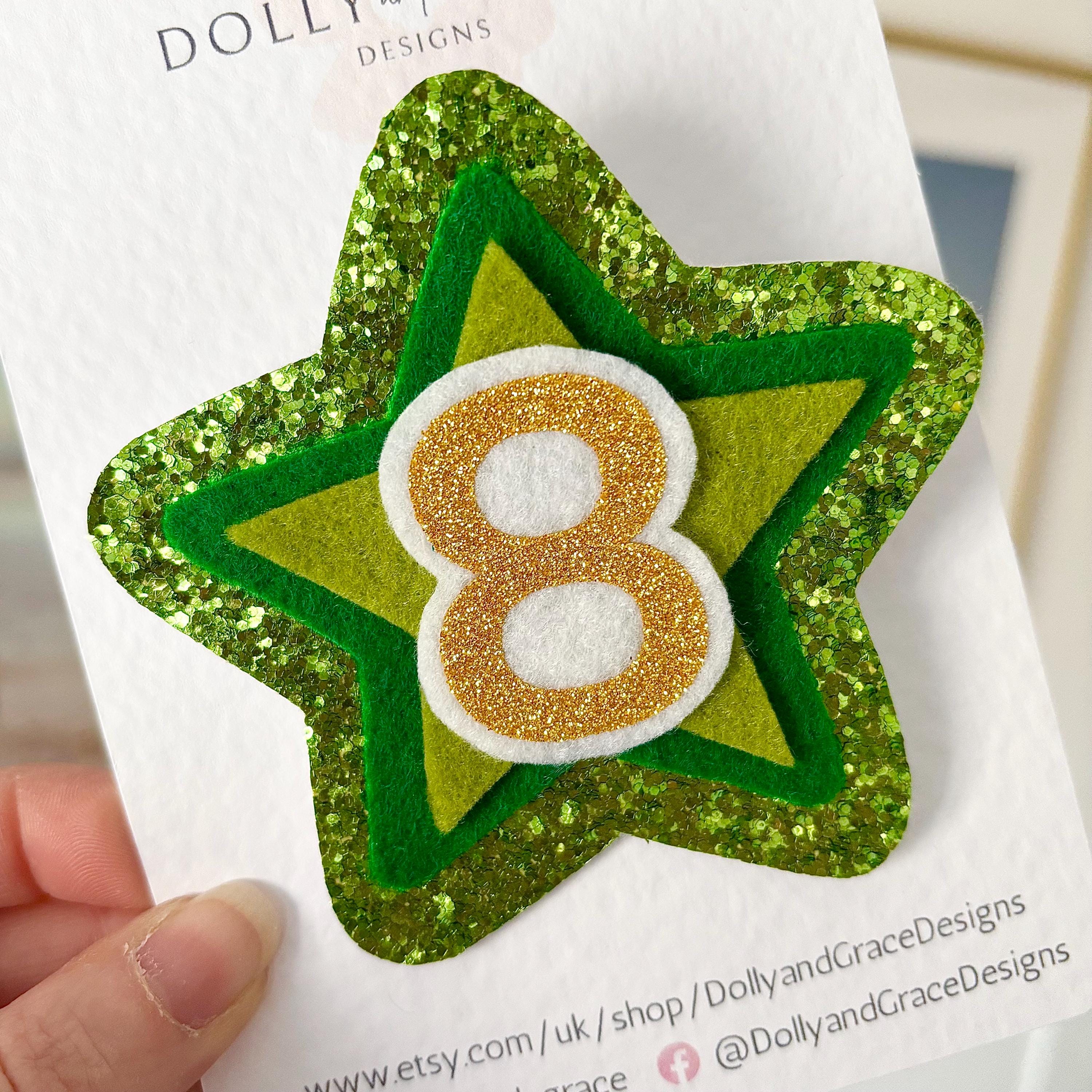 Glitter Birthday Badge, Birthday Badge, Age Badge, Birthday Pin ...