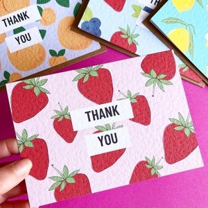 Pack of Thank You Cards, Multipack of Thank You Cards, Set of Thank You ...