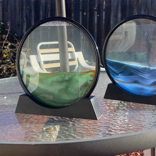 Moving Sand Art - Etsy