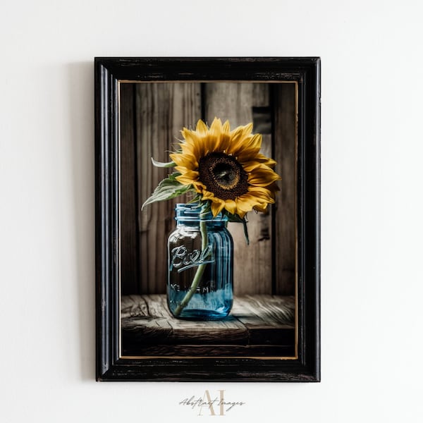 Mason Jar Flowers - Etsy