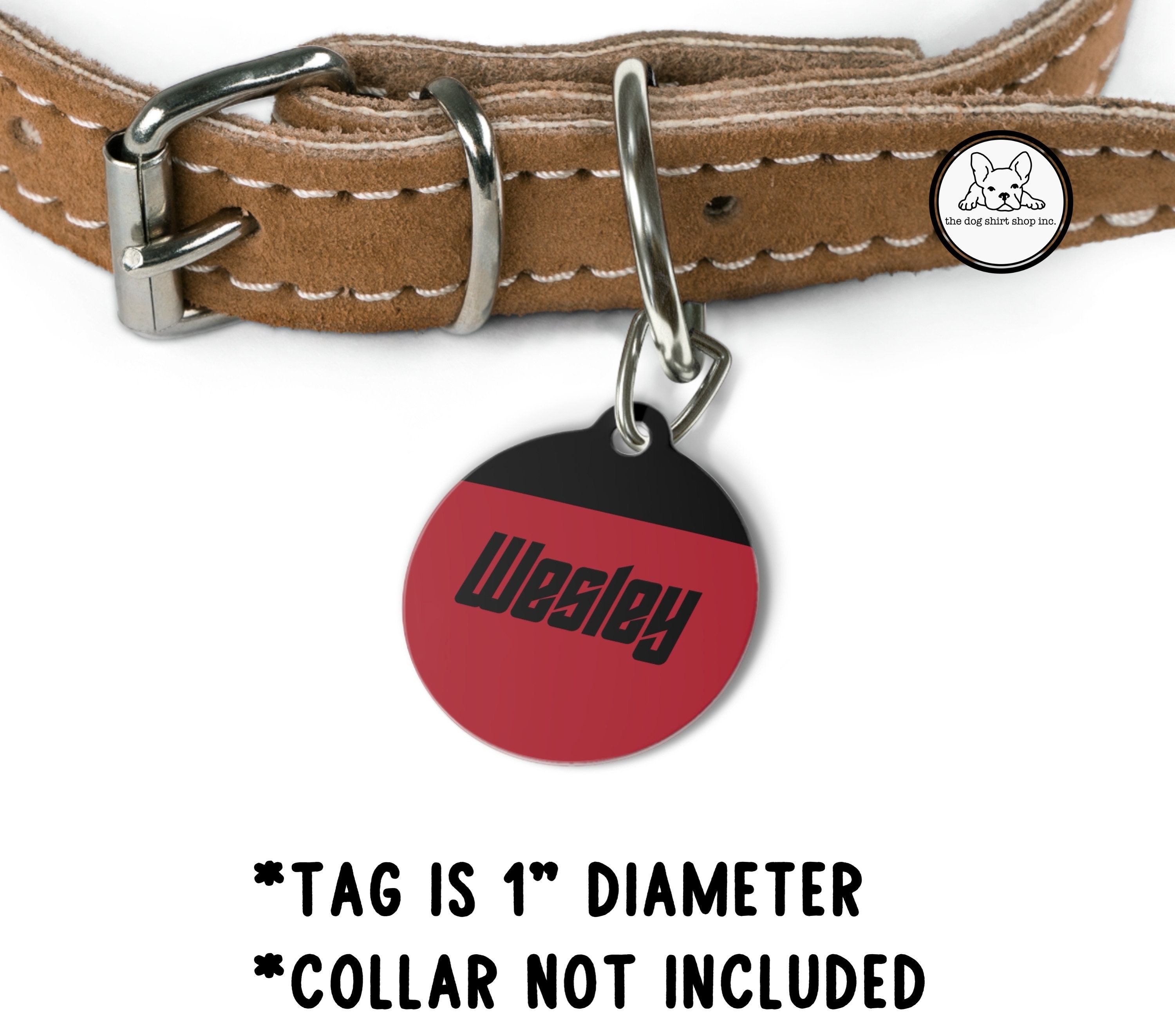 Sci Fi Dog Tag, Custom Dog Tag, Personalized Dog ID, Boldly Go, Sci Fi ...